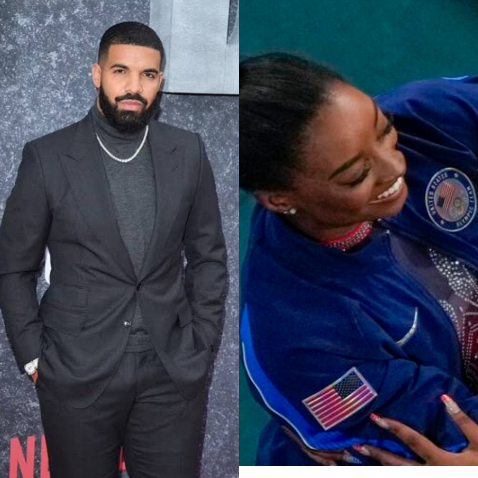 Canadian/American rapper Drake honors Simone Biles in crazy way for her ...