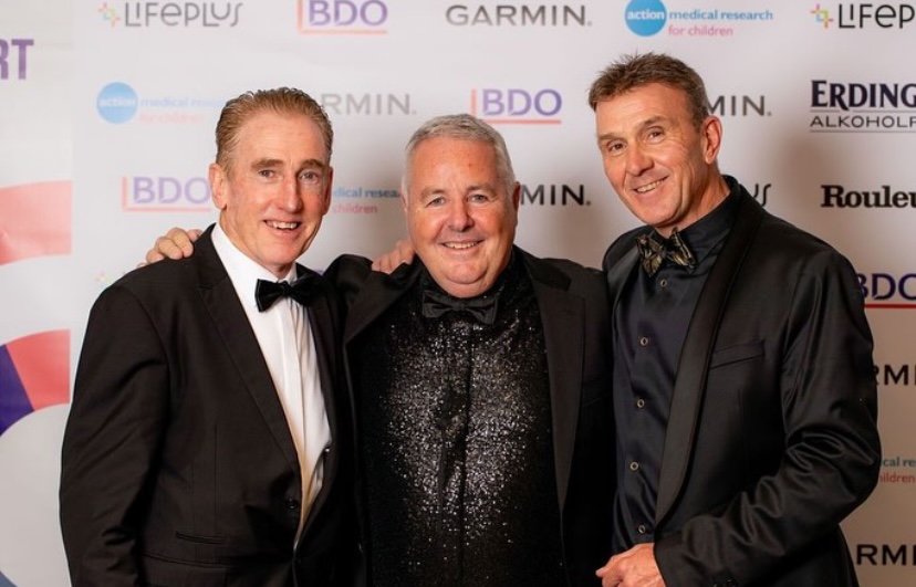 “Legendary Cyclists Sean Kelly, Stephen Roche, and Johan Museeuw ...