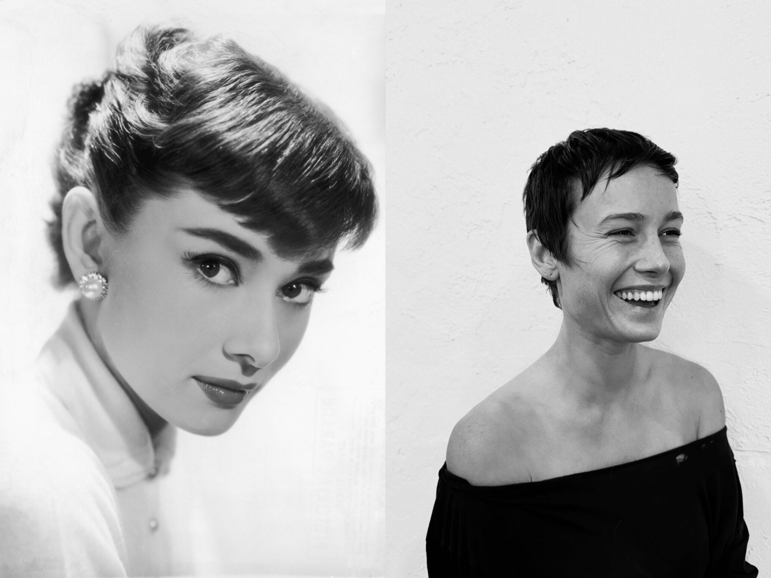 “Brie Larson Channels Old Hollywood Glamour with a Striking Black Pixie ...